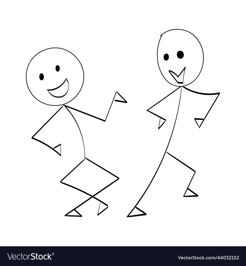 Stickman character Royalty Free Vector Image - VectorStock