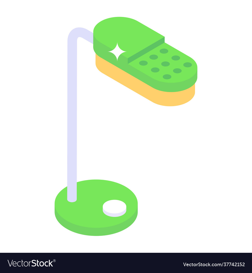 Table lamp Royalty Free Vector Image - VectorStock