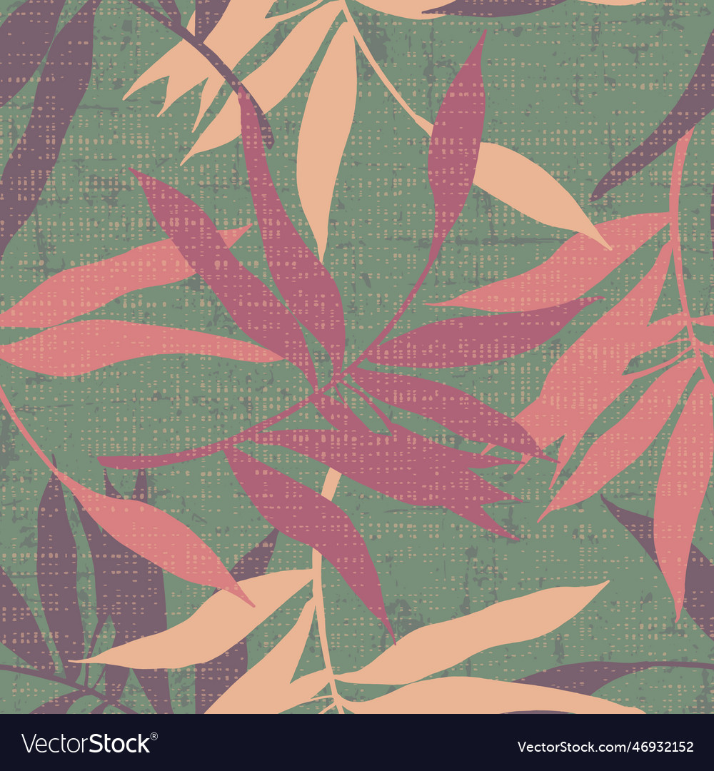 Tropical seamless pattern Royalty Free Vector Image