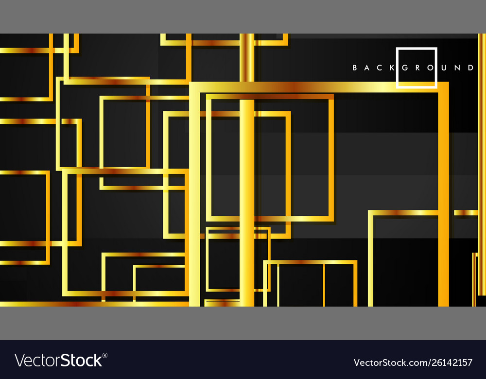 Modern abstract squares backgrounds with a black Vector Image