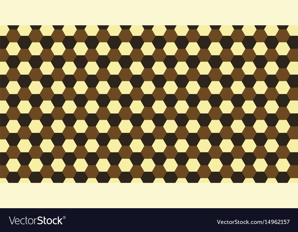 Pattern hexagon Royalty Free Vector Image - VectorStock