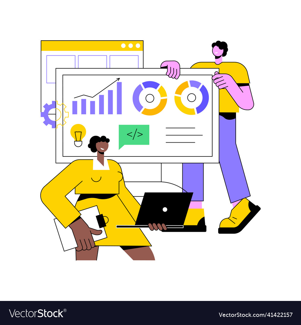 System software development abstract concept Vector Image System software development abstract concept Vector Image