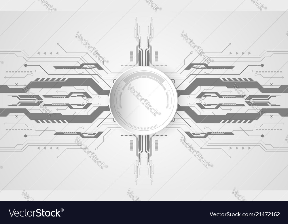 Abstract technological background concept Vector Image