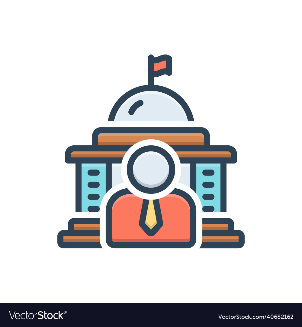 Governor Royalty Free Vector Image - VectorStock