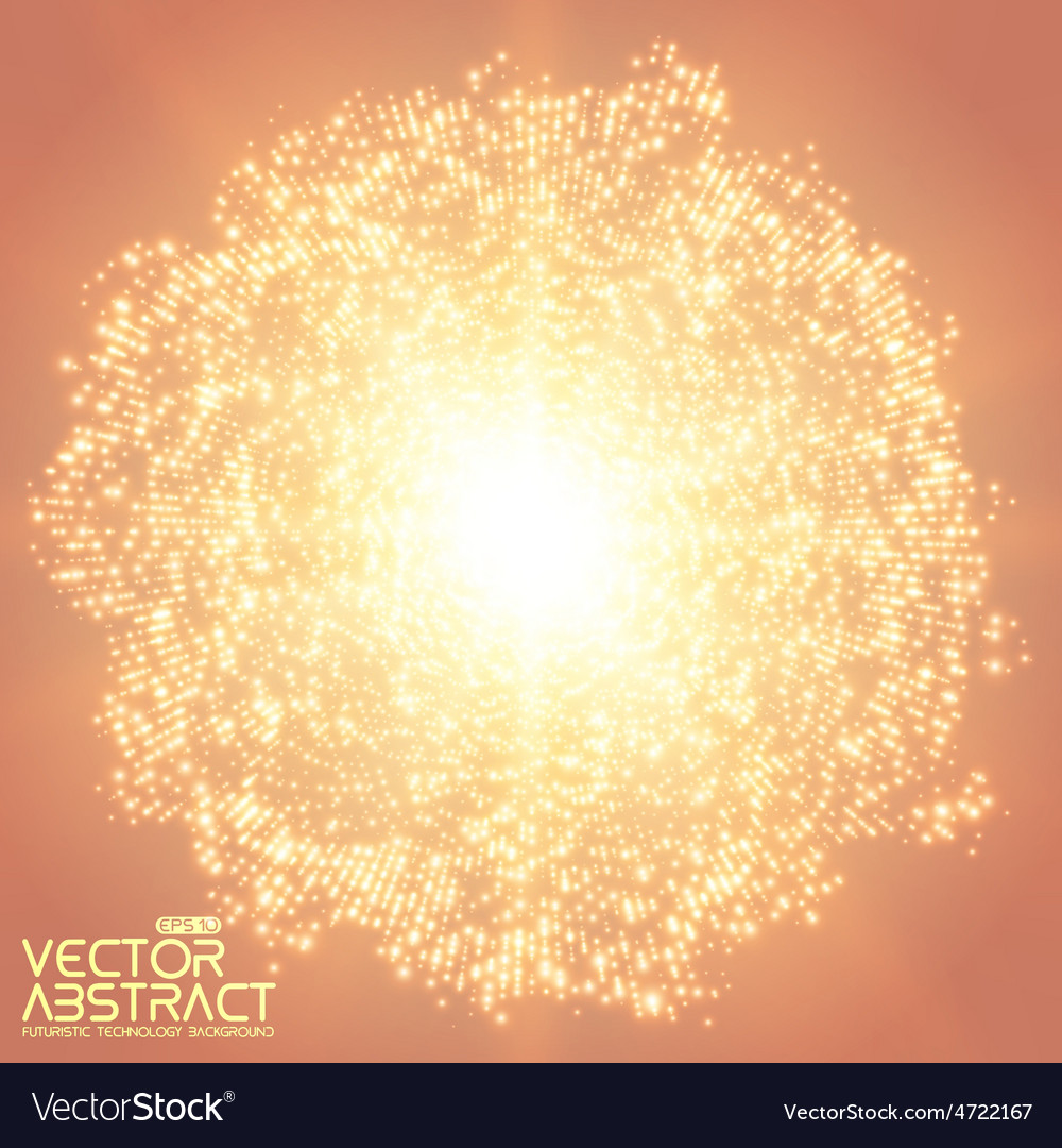 Abstract mesh background point array Royalty Free Vector