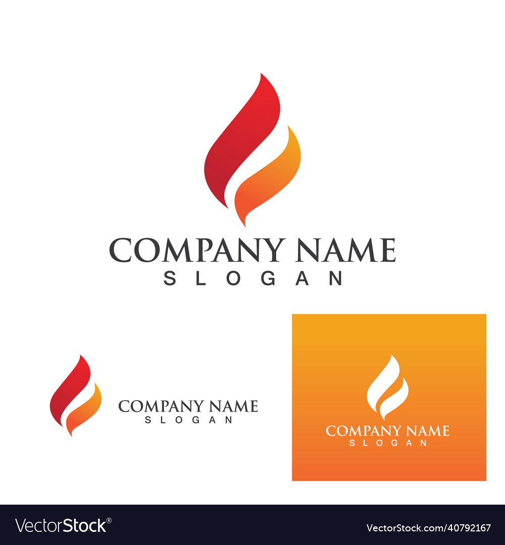 Fire flame design Royalty Free Vector Image - VectorStock