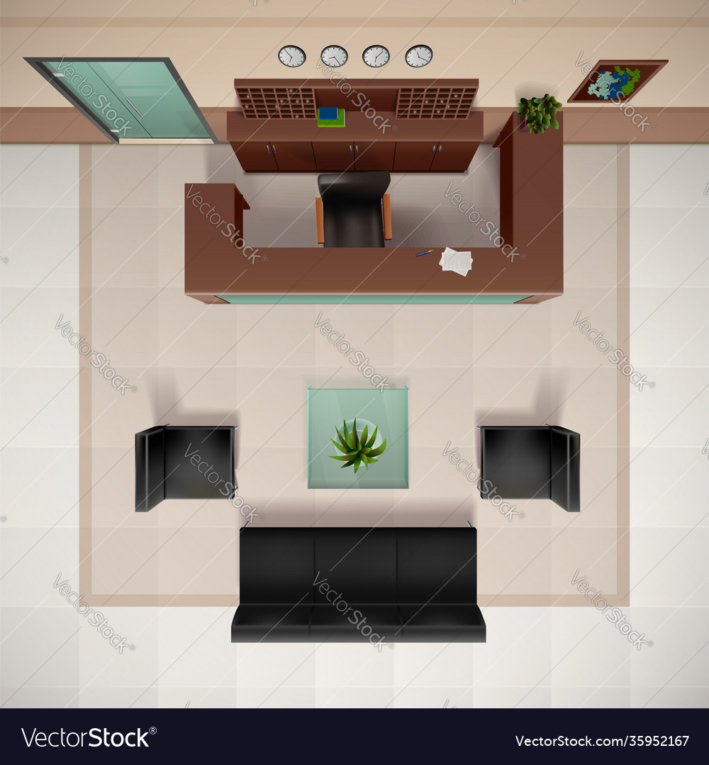 Foyer interior Royalty Free Vector Image - VectorStock