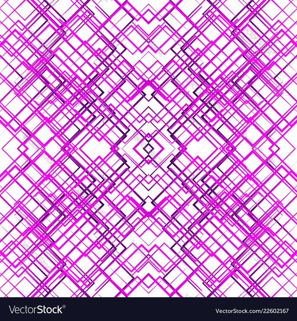 Geometric grid mesh seamlessly repeatable pattern Vector Image