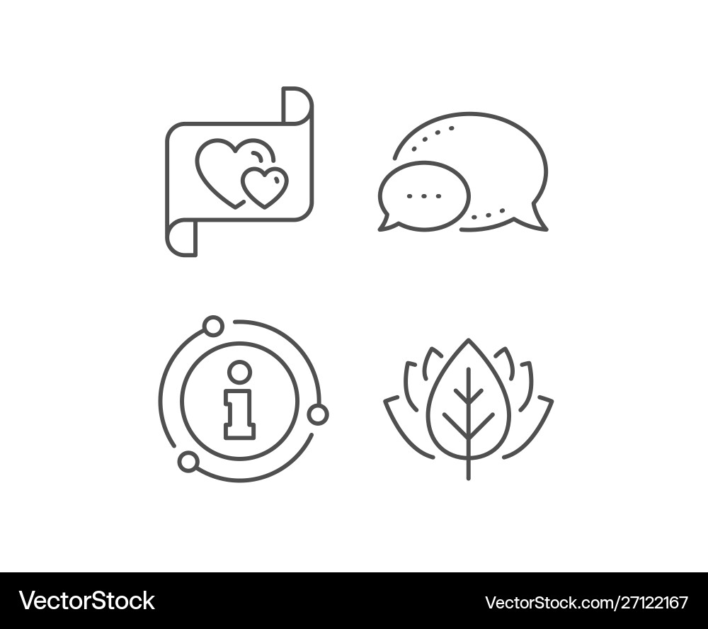 Love letter line icon heart mail sign Royalty Free Vector