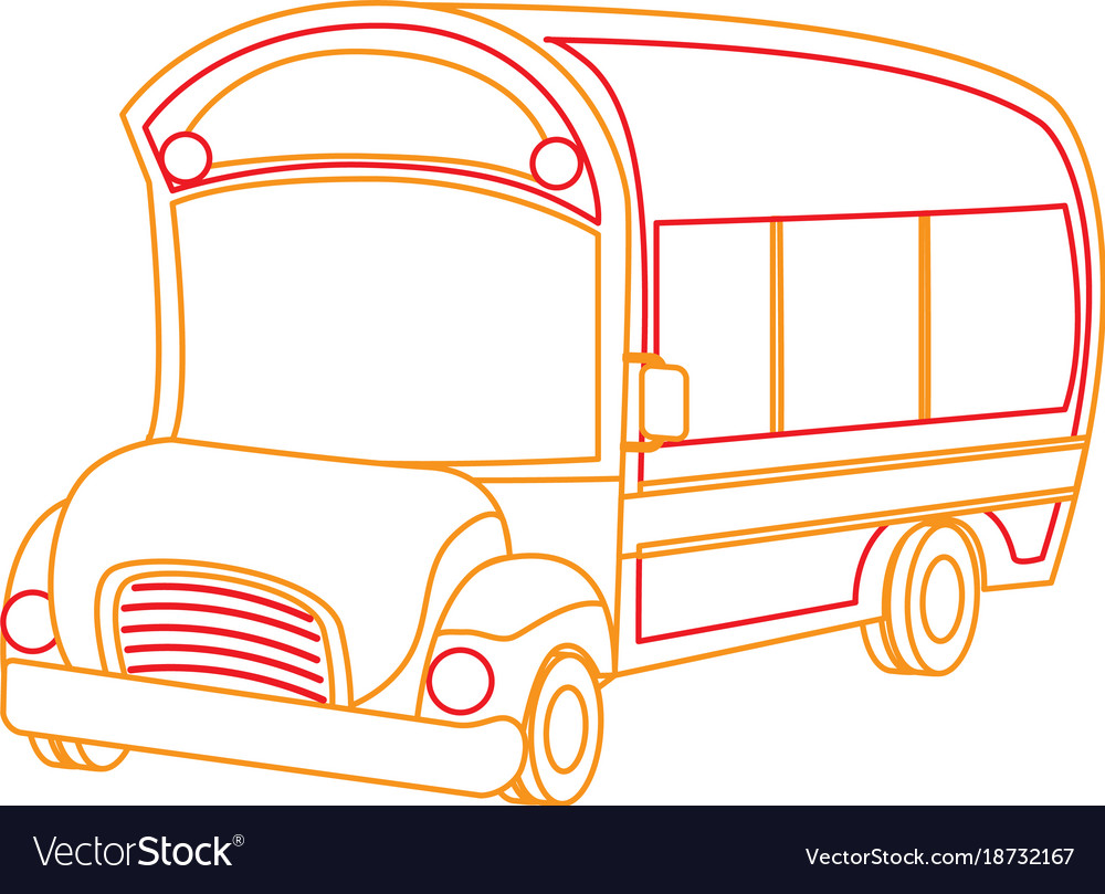School bus design Royalty Free Vector Image - VectorStock