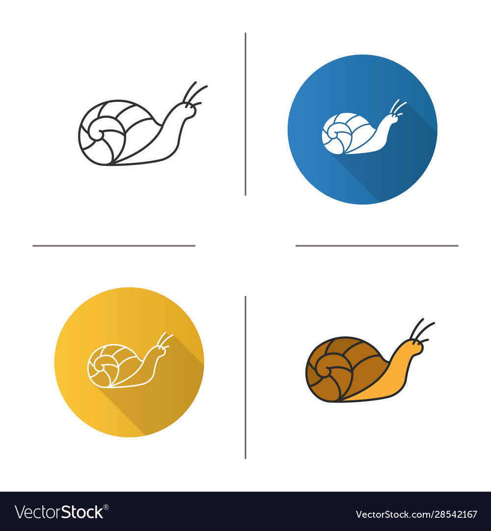 Snail icon Royalty Free Vector Image - VectorStock