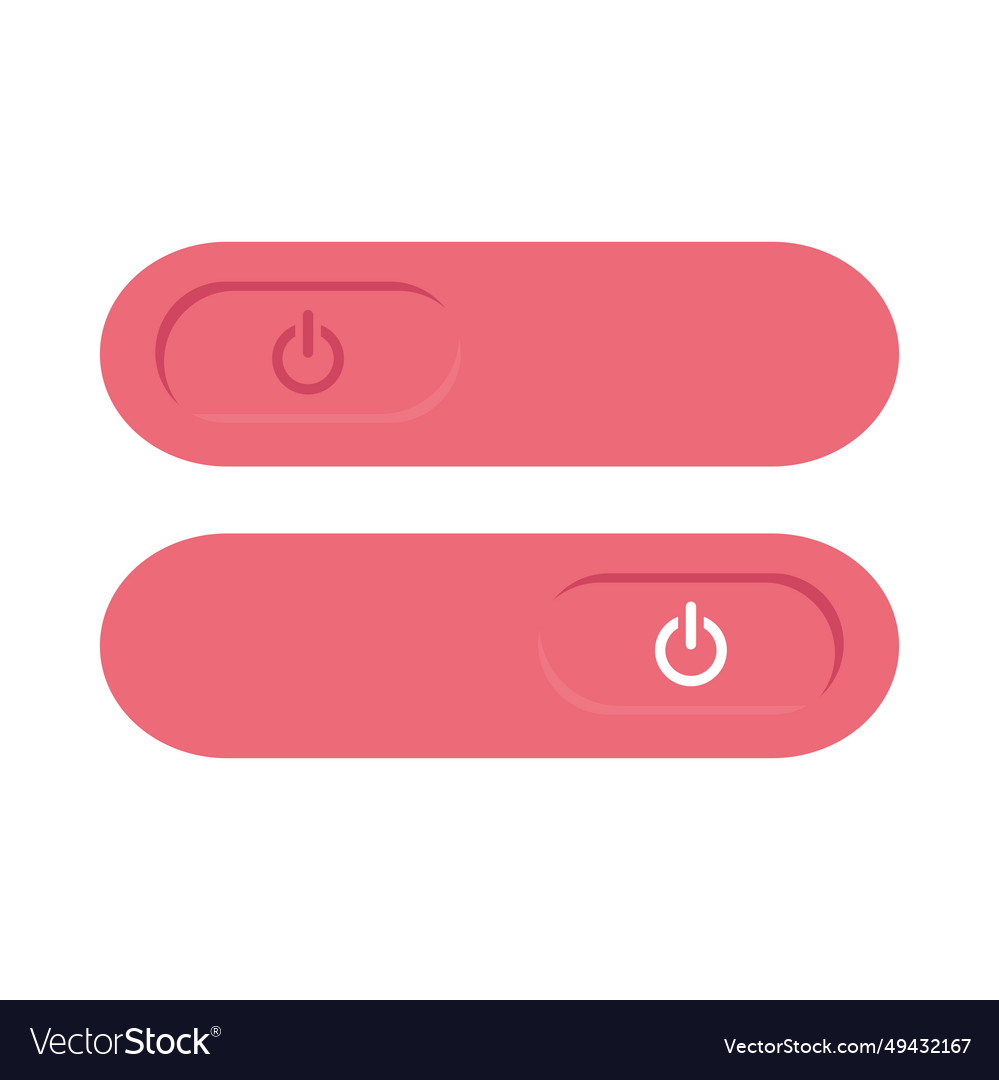 Ui ux element virtual interface Royalty Free Vector Image