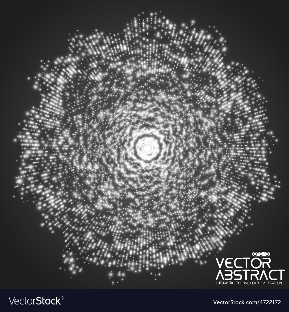 Abstract mesh background point array Royalty Free Vector