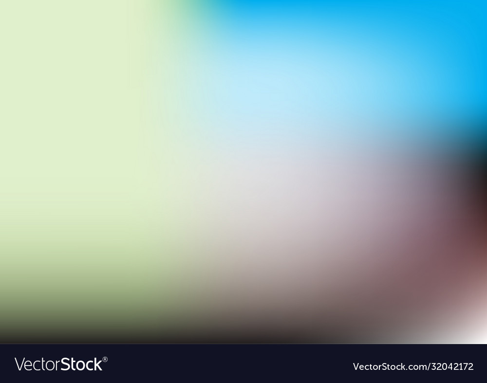 Abstract soft multi-color gradient background Vector Image