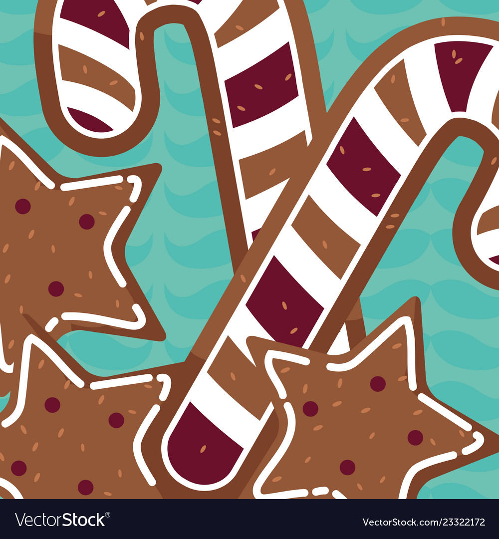 Candy canes design Royalty Free Vector Image - VectorStock