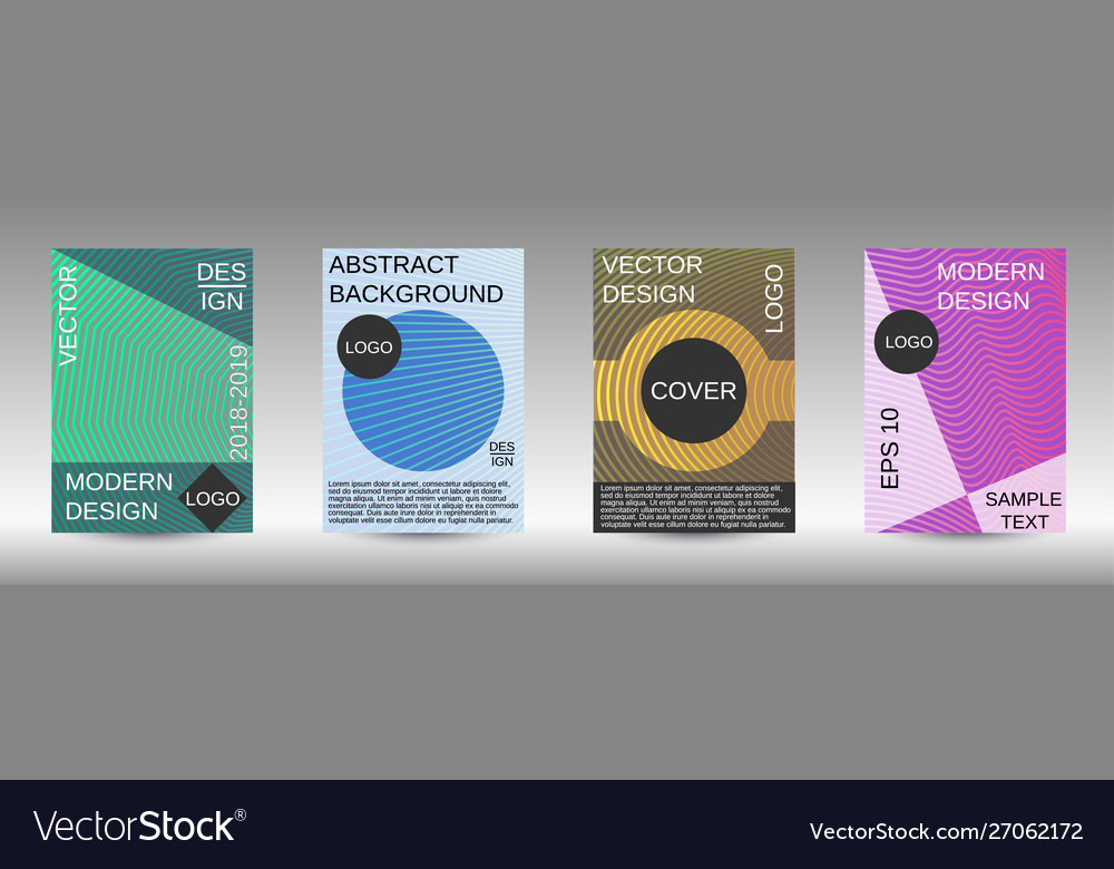 Creative backgrounds with abstract gradient linear