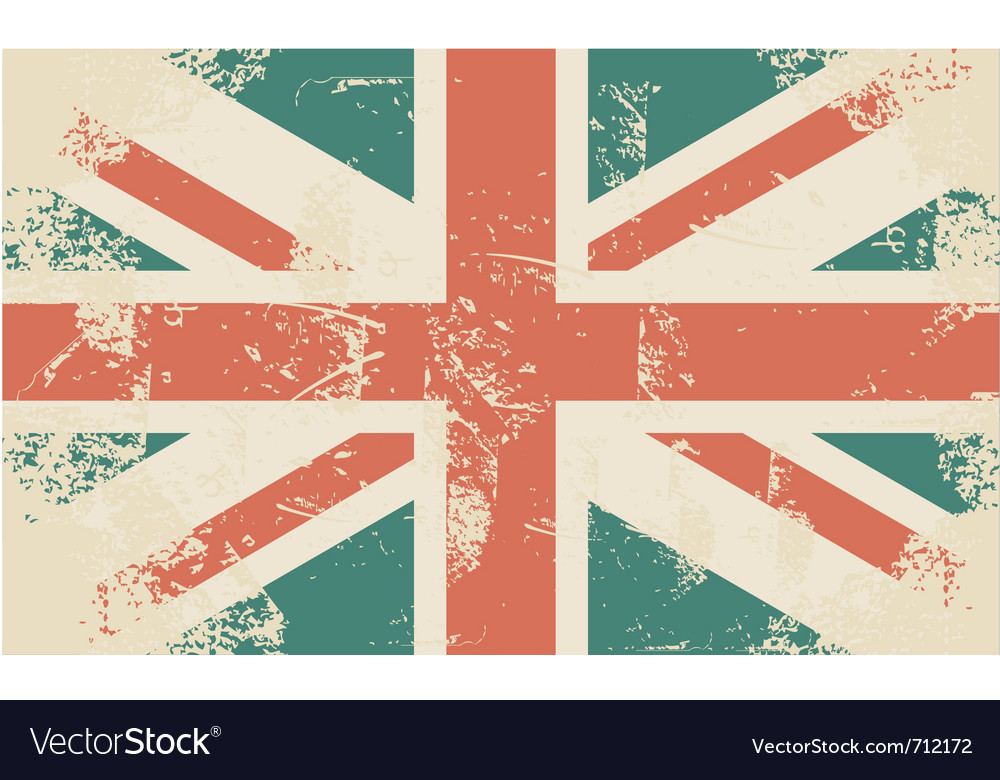 English flags Royalty Free Vector Image - VectorStock