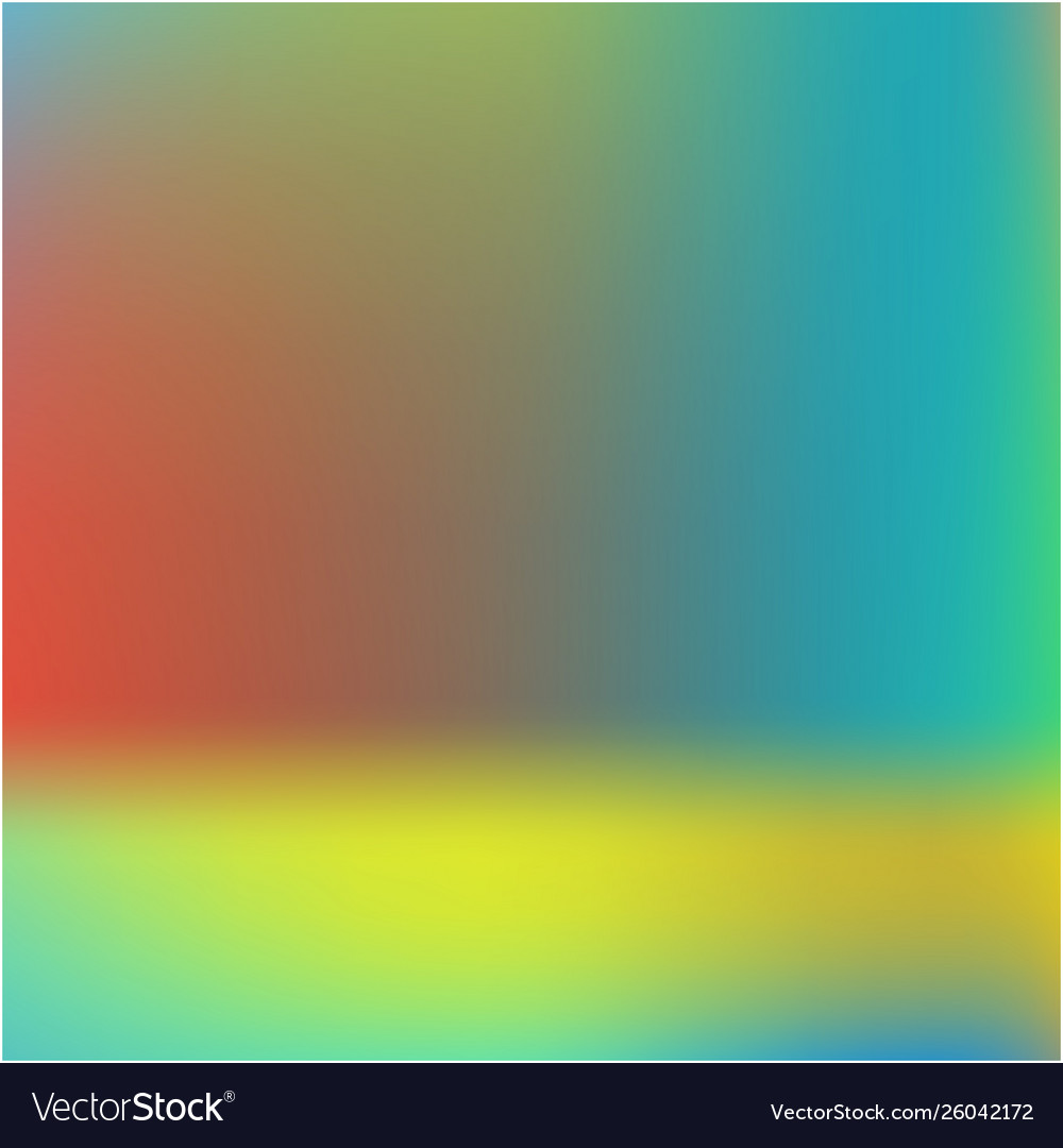 Gradient mesh painted in different colors Vector Image