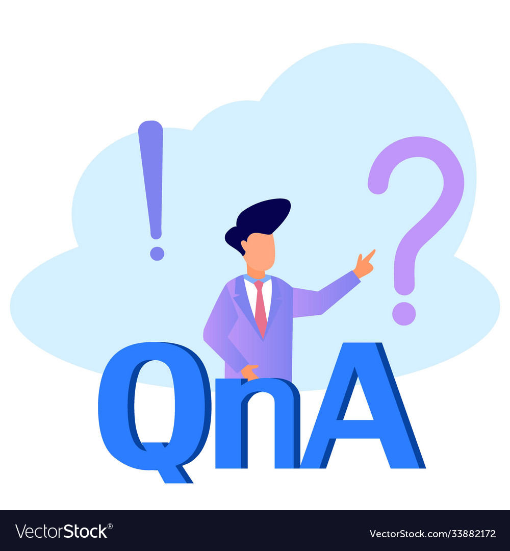 Graphic cartoon character qna Royalty Free Vector Image Graphic cartoon character qna Royalty Free Vector Image