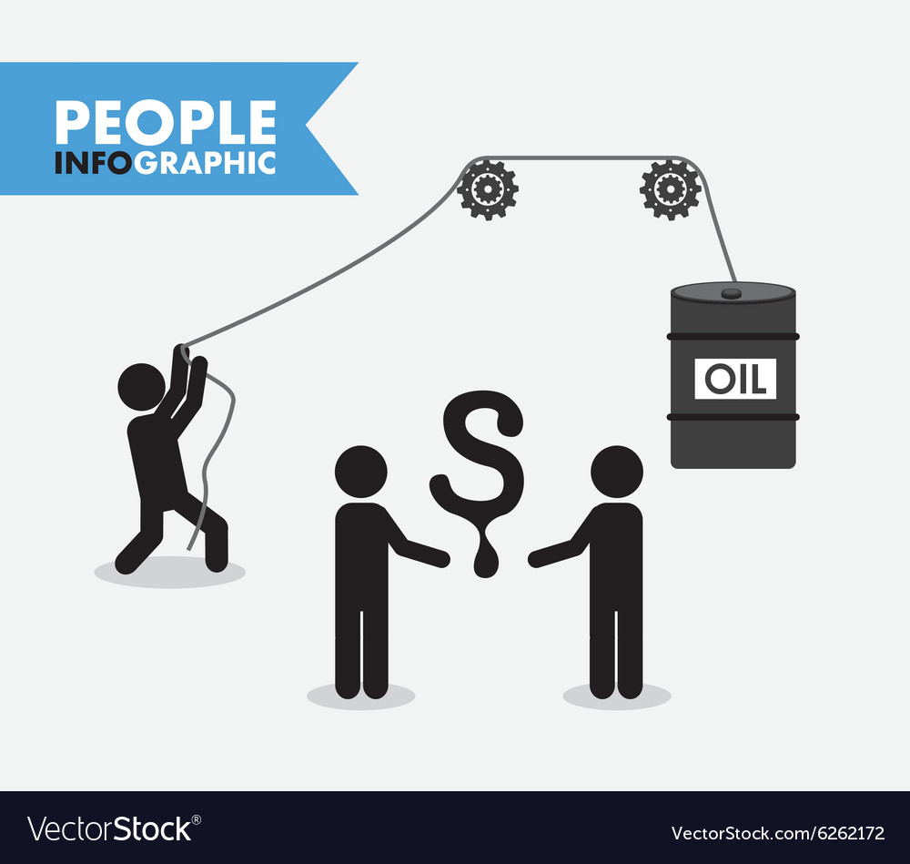 Oil prices Royalty Free Vector Image - VectorStock