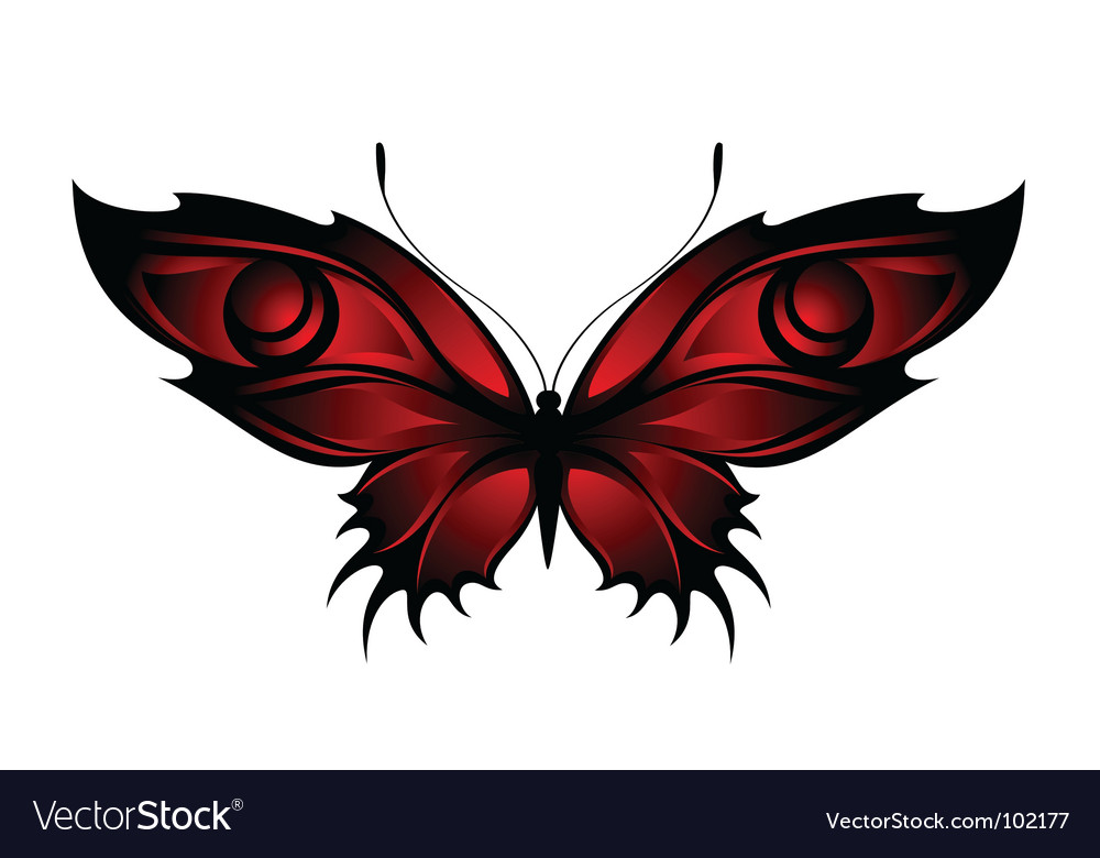 Butterfly Royalty Free Vector Image - VectorStock