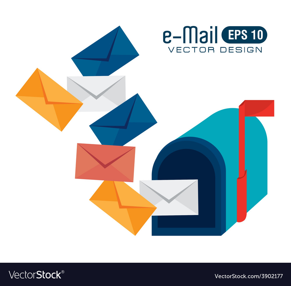 Email design Royalty Free Vector Image - VectorStock