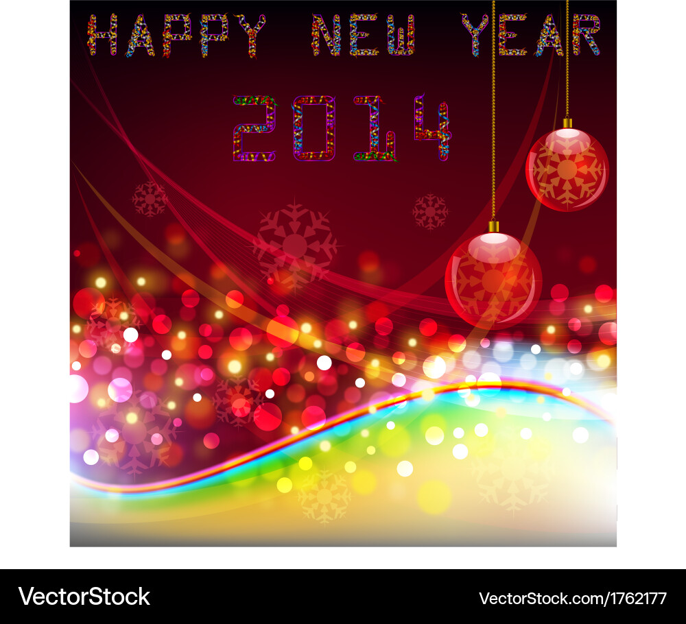 New year Royalty Free Vector Image - VectorStock