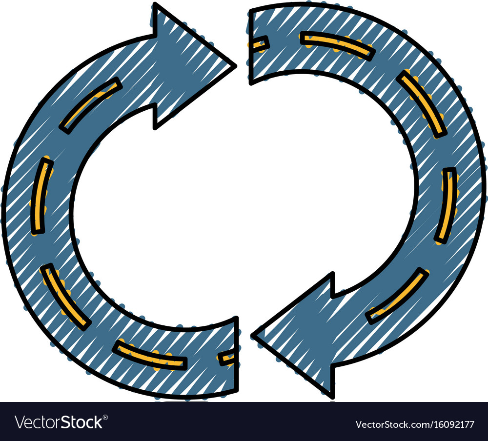 Return arrow symbol Royalty Free Vector Image - VectorStock