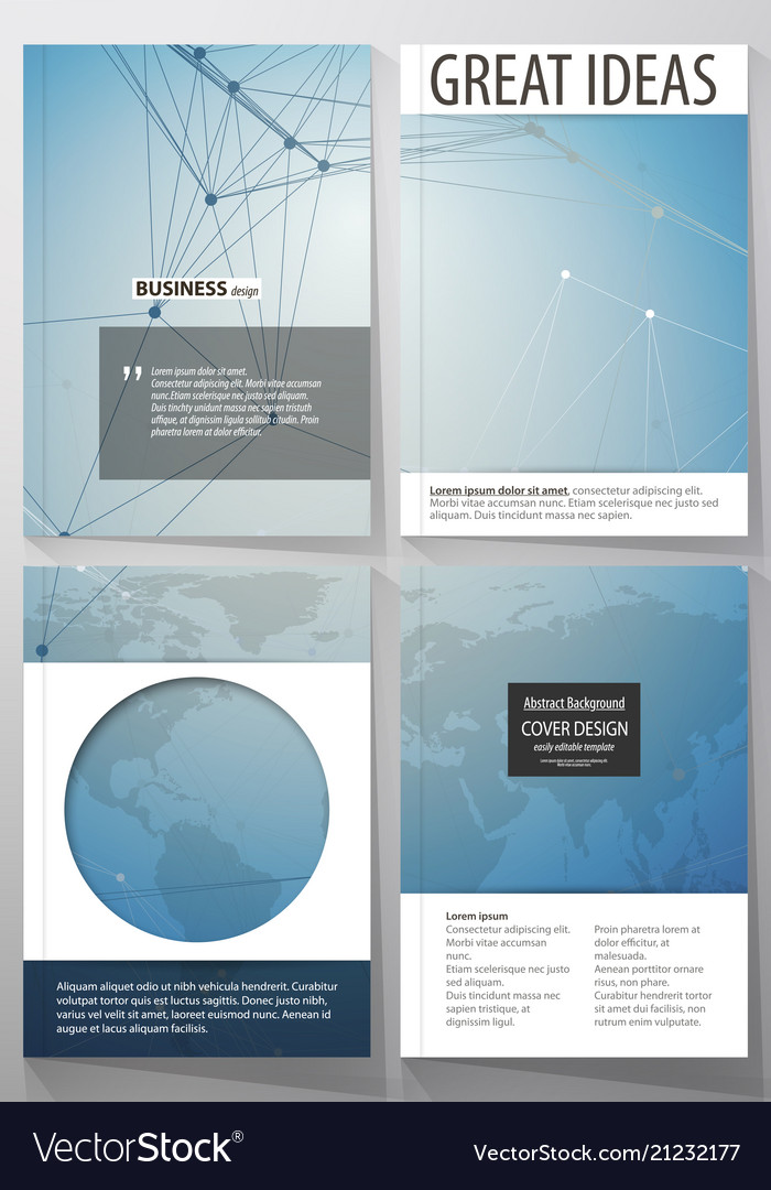 The editable layout Royalty Free Vector Image - VectorStock