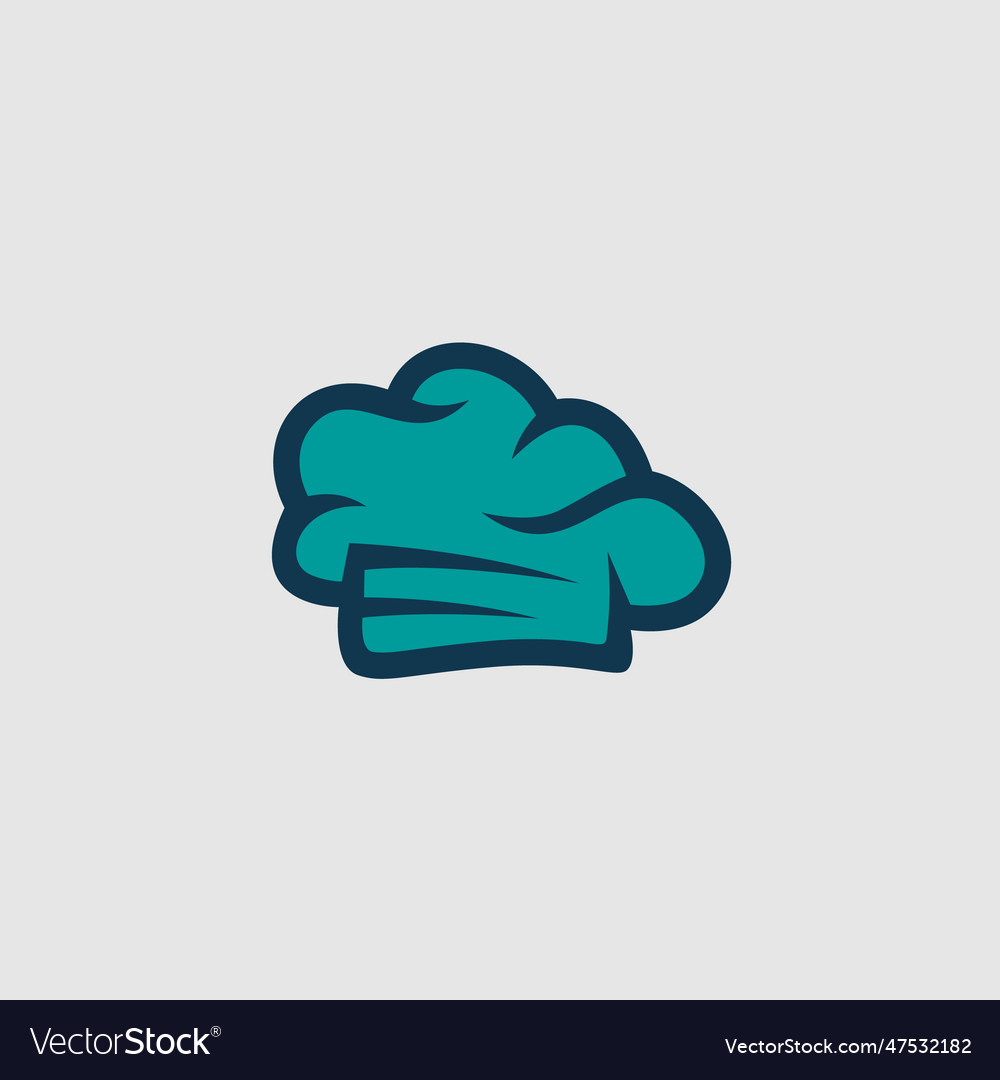 Chef hat logo Royalty Free Vector Image - VectorStock