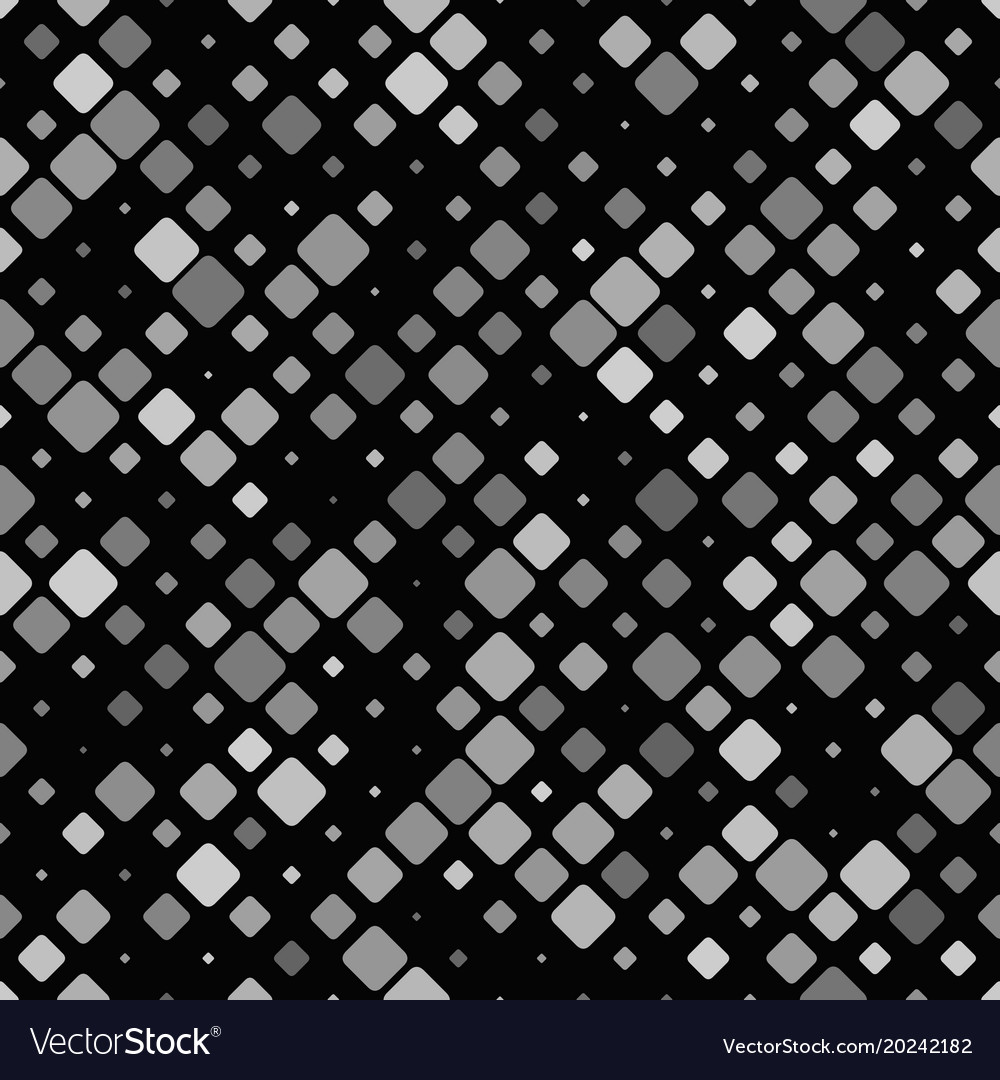 Geometric rounded square pattern background Vector Image