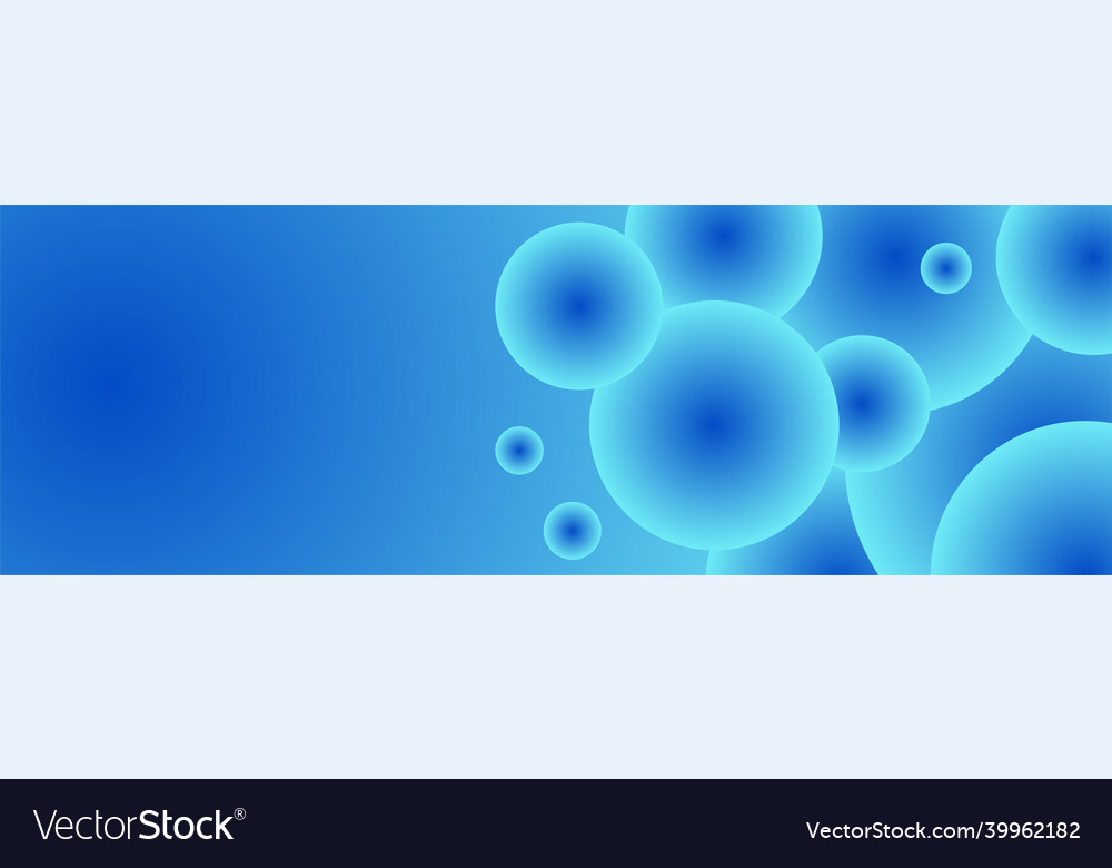 Modern abstract gradient dark blue digital Vector Image