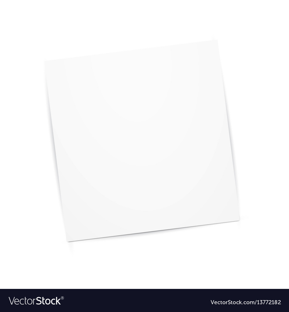 Sheet paper Royalty Free Vector Image - VectorStock
