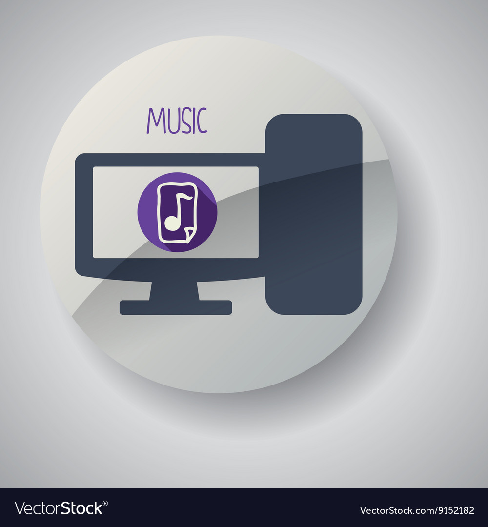 Technology design gadget icon isolated Royalty Free Vector