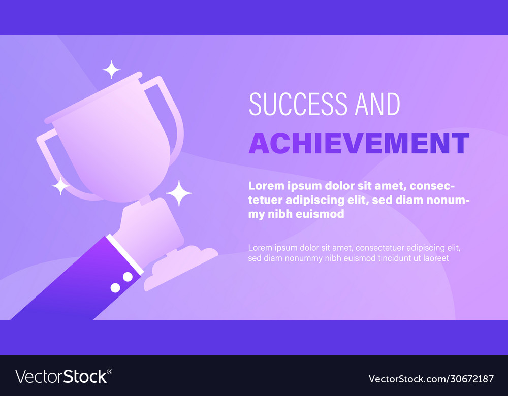 Achievement Royalty Free Vector Image - VectorStock