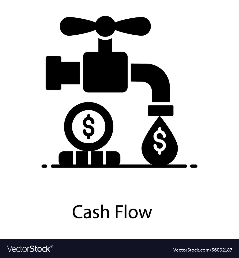 Cash flow Royalty Free Vector Image - VectorStock