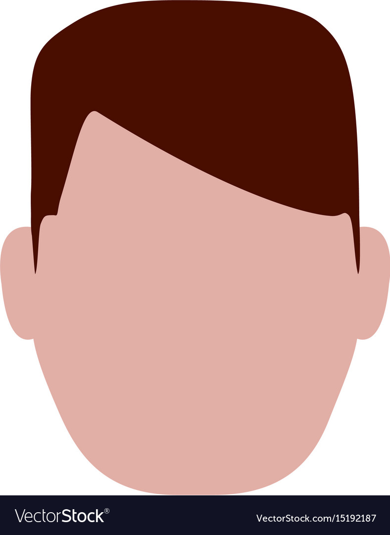 Man face icon Royalty Free Vector Image - VectorStock