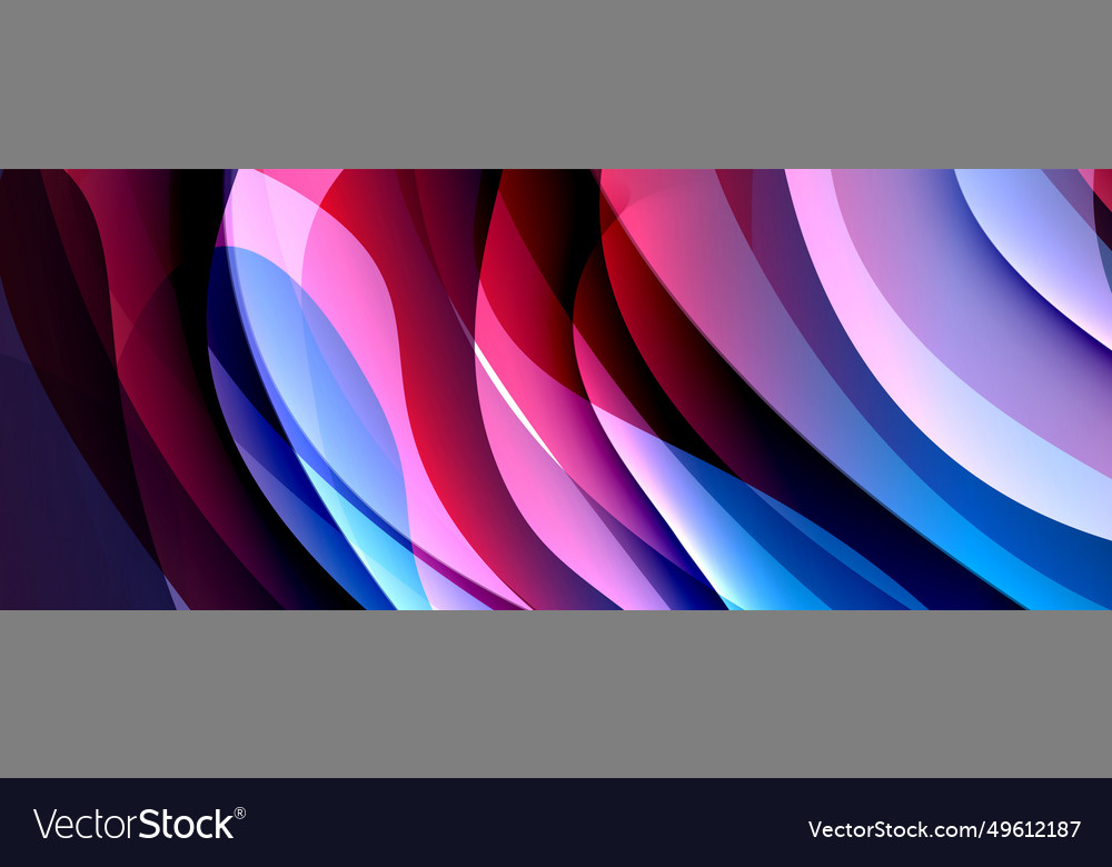 Simple fluid color gradient abstract background Vector Image