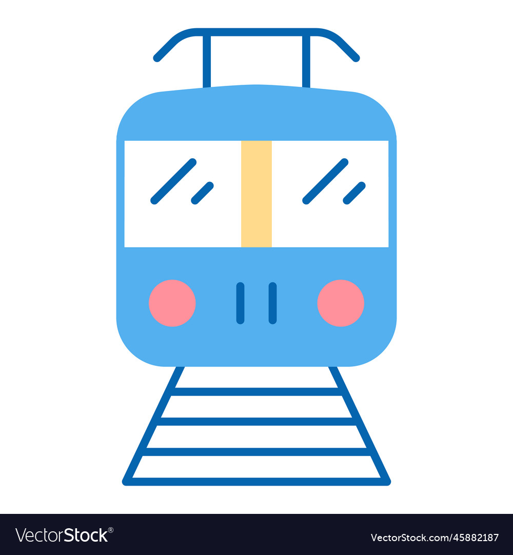 Subway car 2 Royalty Free Vector Image - VectorStock