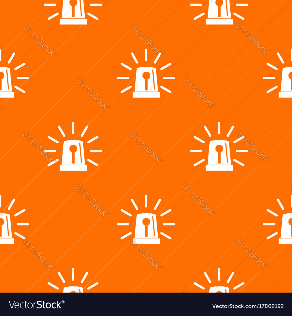 Flashing emergency light pattern seamless Vector Image
