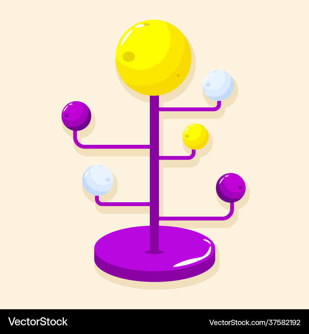 Isolated science tools Royalty Free Vector Image
