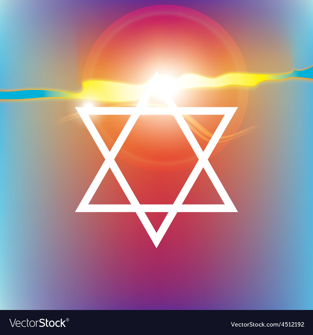 Star david Royalty Free Vector Image - VectorStock