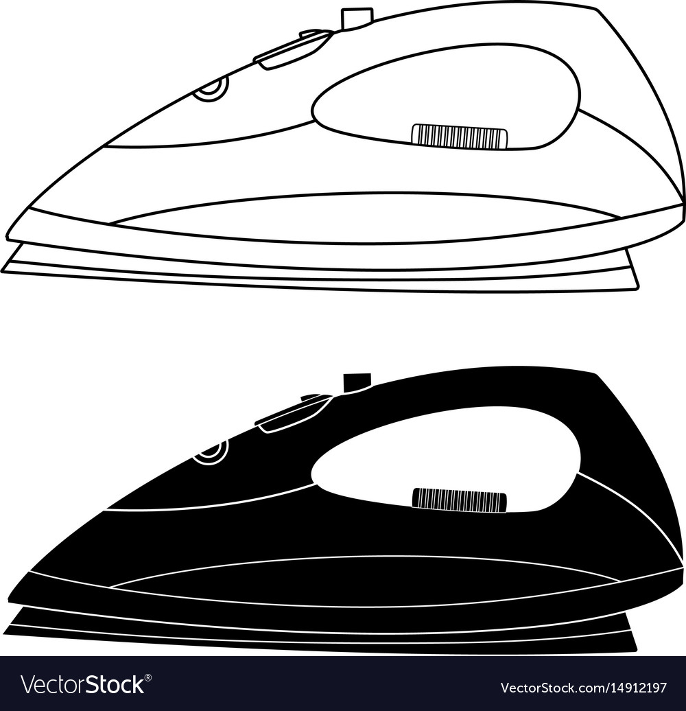 Iron icon Royalty Free Vector Image - VectorStock