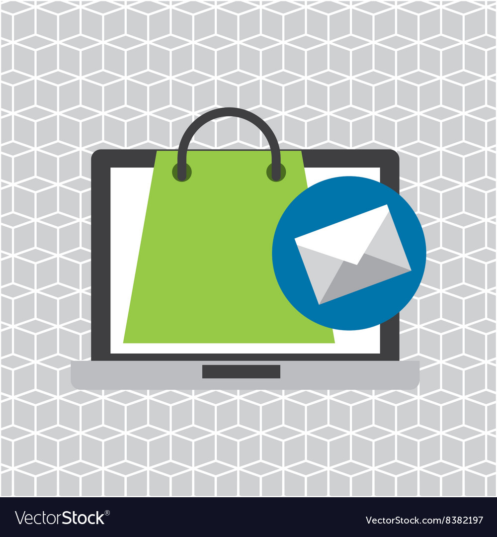 Mail concept design Royalty Free Vector Image - VectorStock