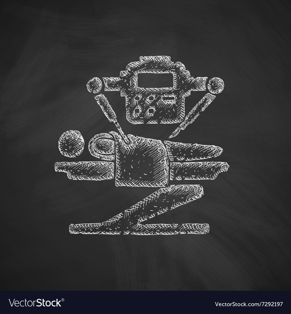 Robot surgeon icon Royalty Free Vector Image - VectorStock