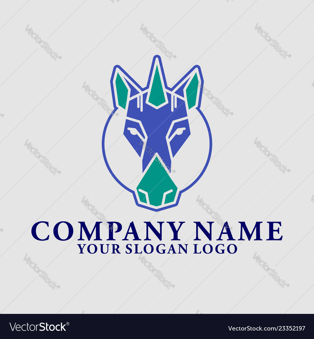 Stallion logo 4 Royalty Free Vector Image - VectorStock