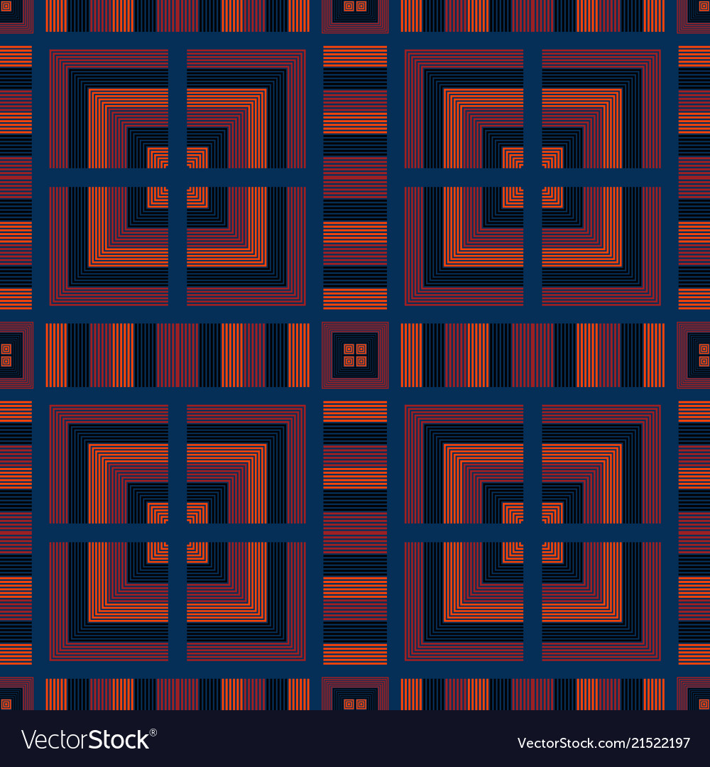Vibrant squares seamless pattern Royalty Free Vector Image