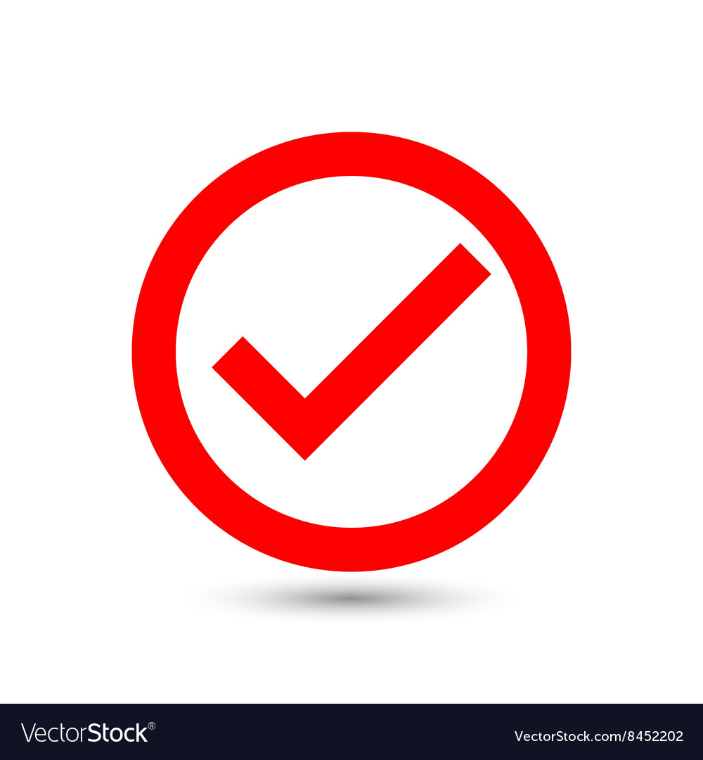 Check mark Royalty Free Vector Image - VectorStock