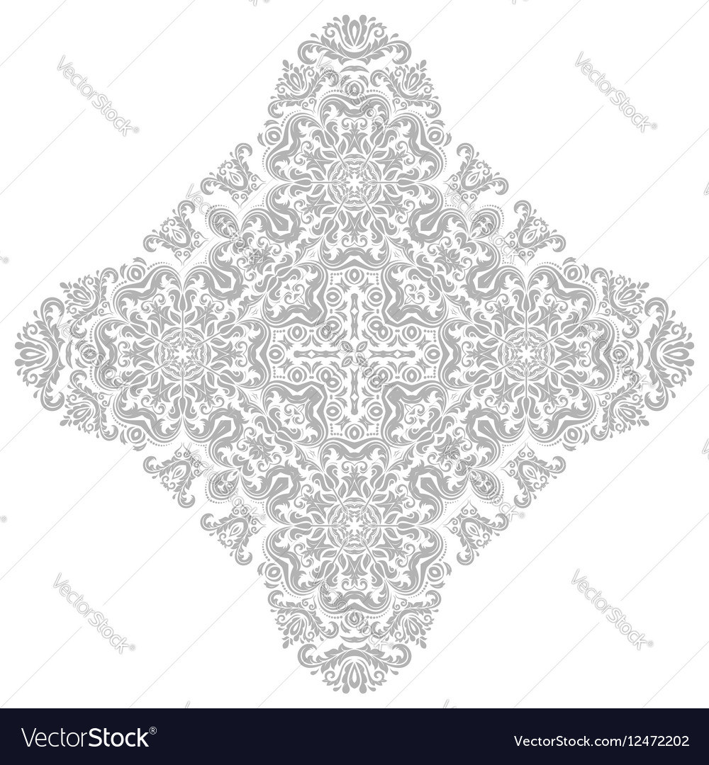 Oriental abstract pattern Royalty Free Vector Image