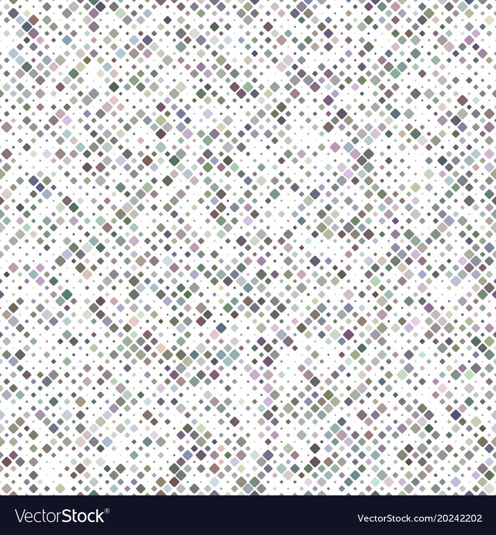 Repeating diagonal rounded square pattern Vector Image